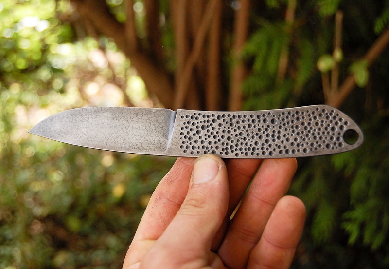 Der blaue Klaus (cold rust bluing) | messerforum.net