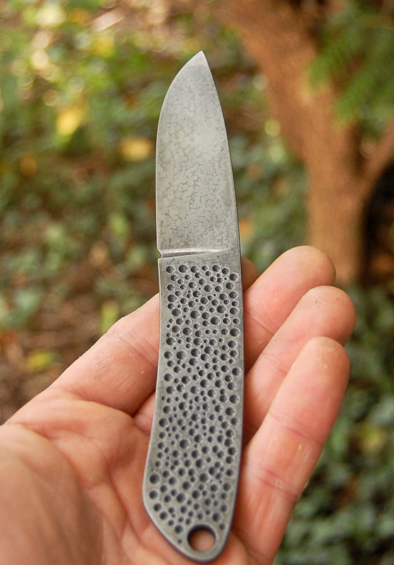 Der blaue Klaus (cold rust bluing) | messerforum.net