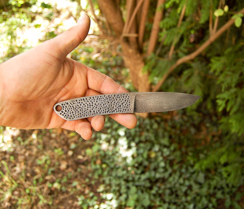 Der blaue Klaus (cold rust bluing) | messerforum.net